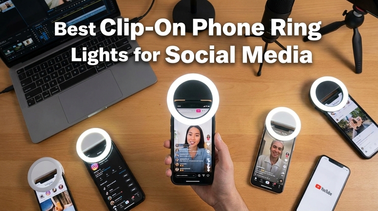 5 Best Clip-On Phone Ring Lights for Social Media (2026) - Business ...